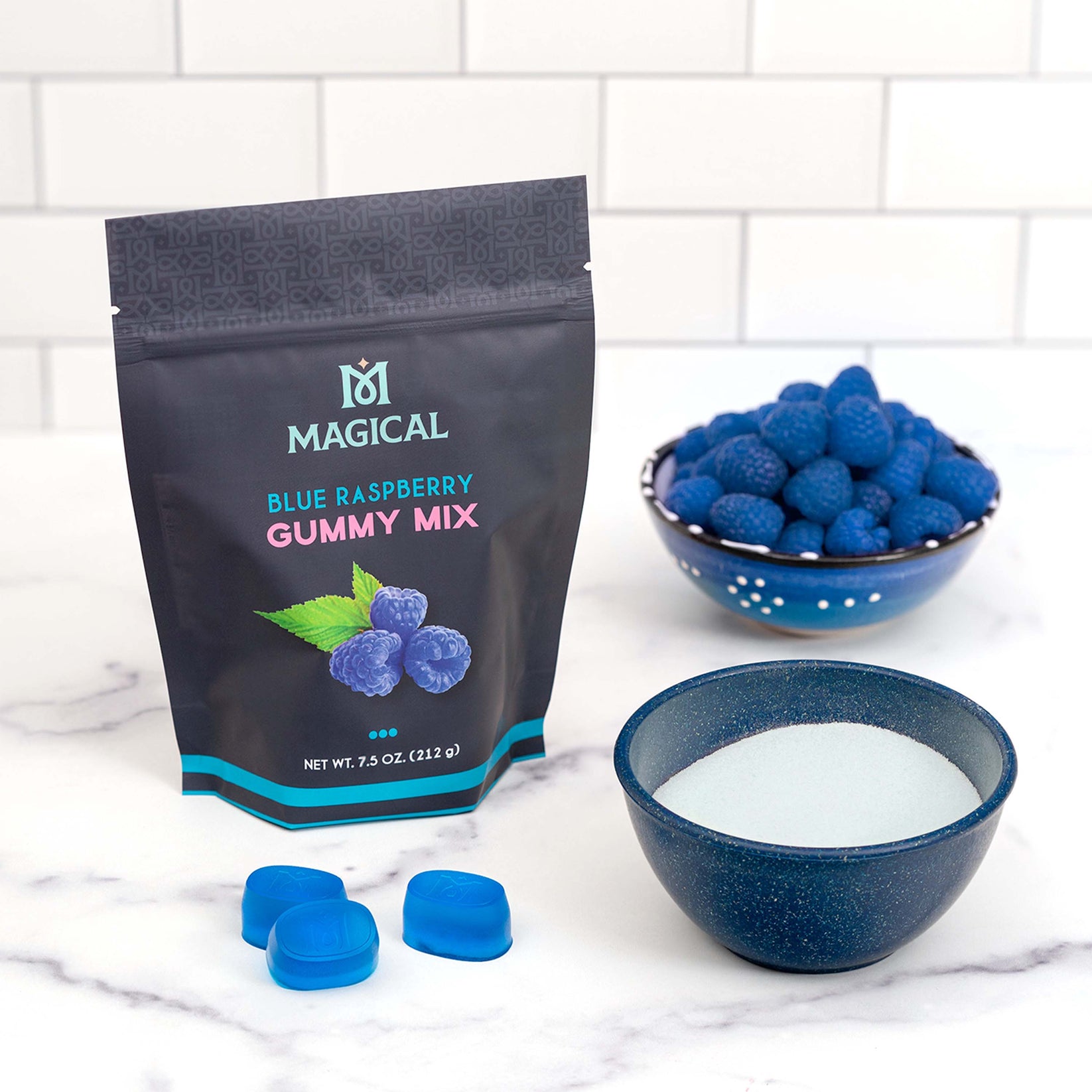Blue Raspberry Gummy Mix – Magical Brands