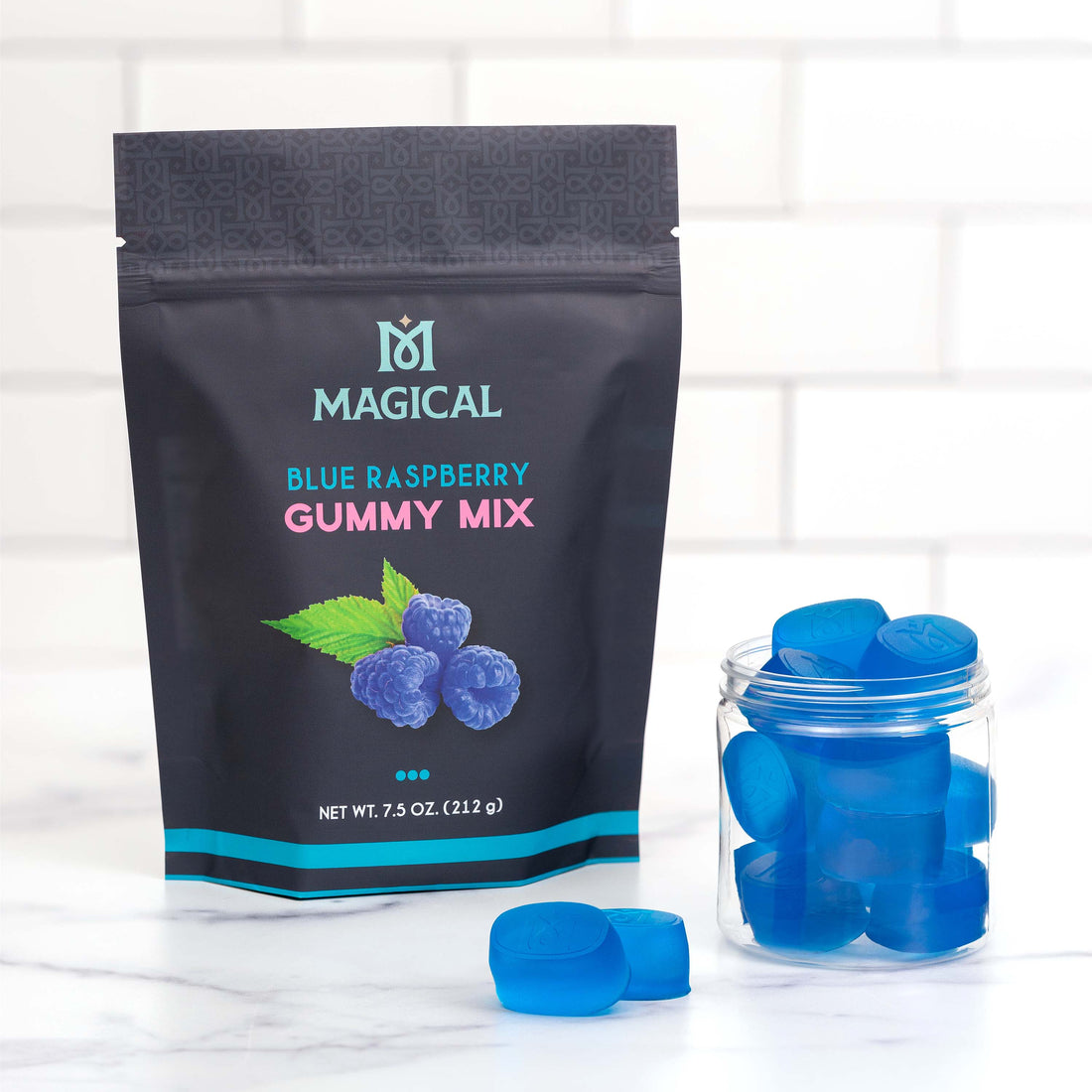 Blue Raspberry Gummy Mix – Magical Brands